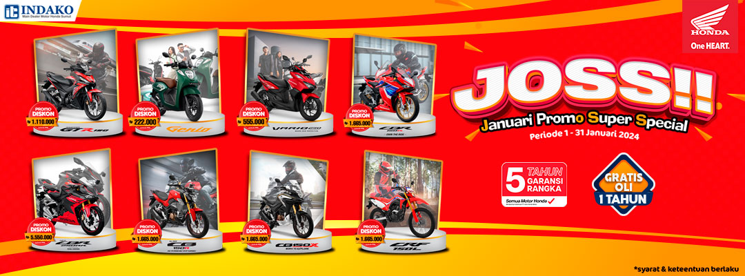 PT. Indako Trading Coy – Main Dealer Sepeda Motor Honda Wilayah ...